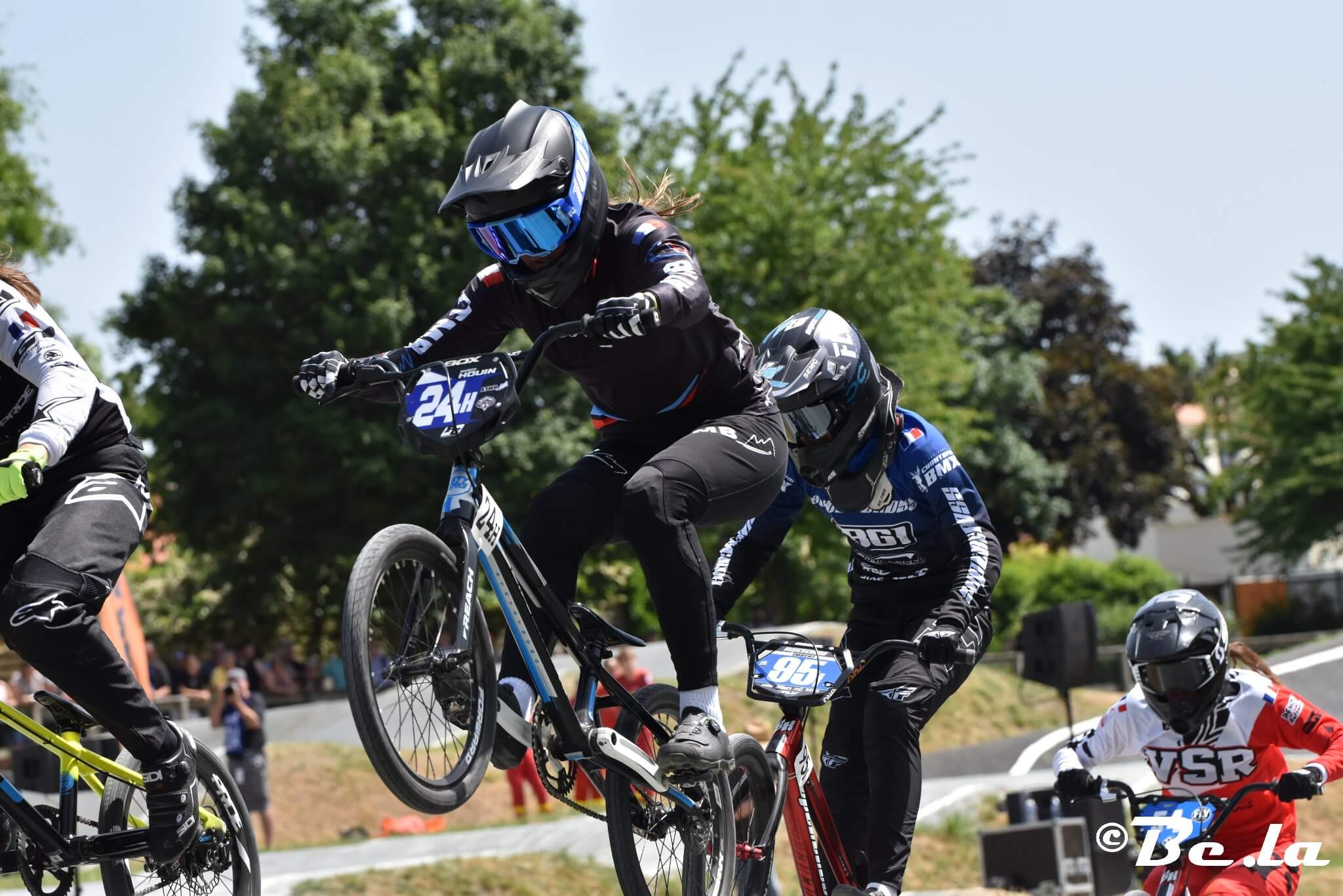 BMX Race au club d’Annecy BMX Club avec Maureen