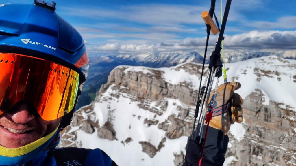 Sébastien Renaud : athlète de parapente