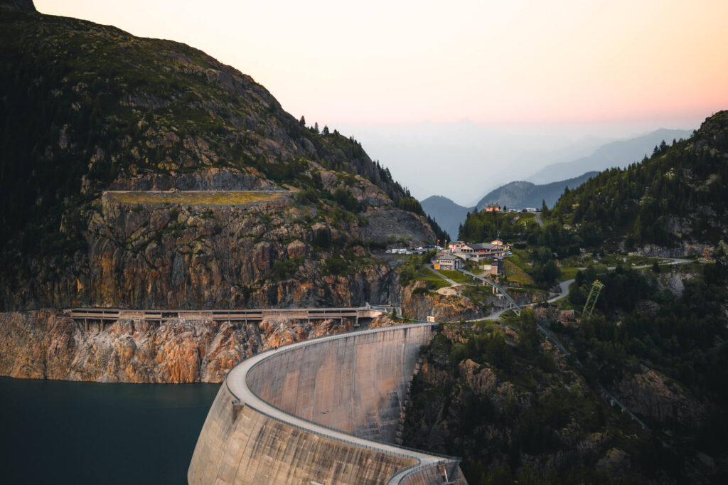 Barrage d’Emosson en Suisse