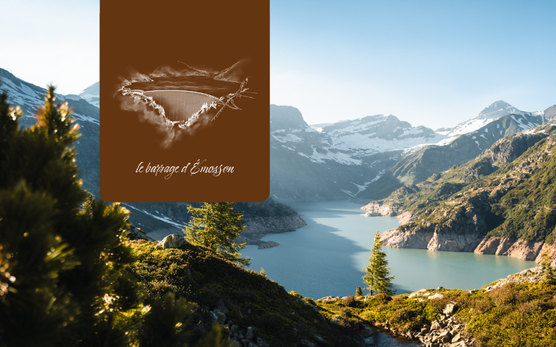 Barrage d’Emosson en Suisse