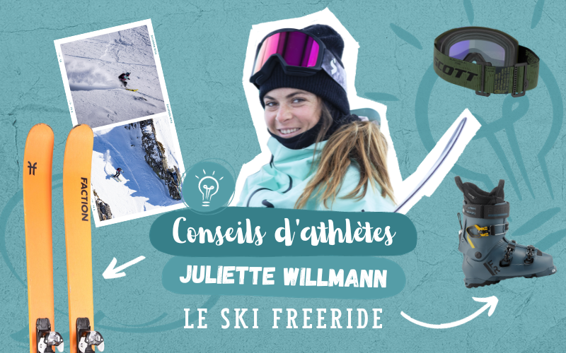Ski freeride – Les conseils d’une athlète
