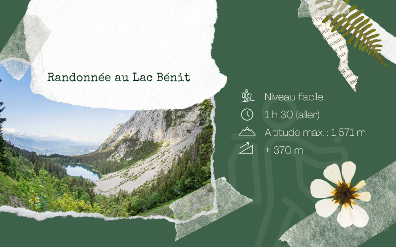 Randonnée au lac Bénit