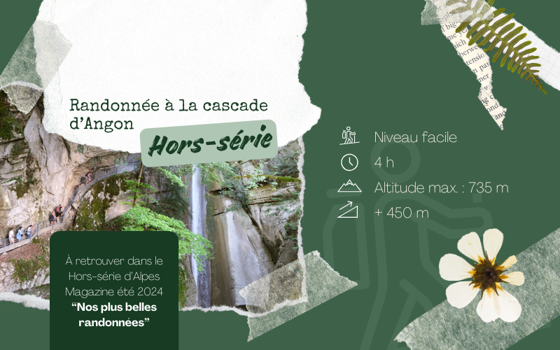 Randonnée à la cascade d'Angon et au pont des fées